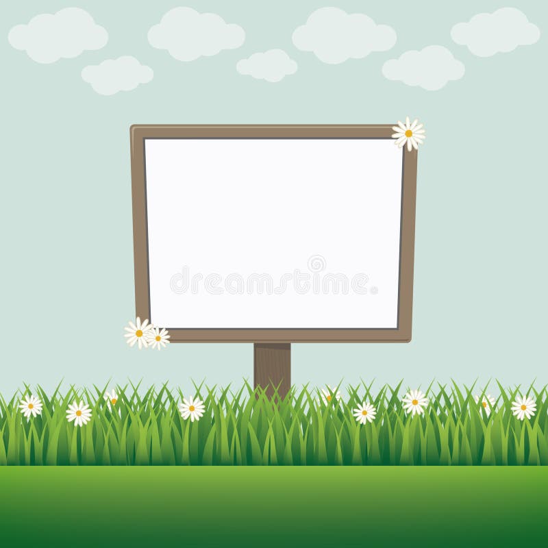 Board of Meadow Red Flowers Poppy Watercolor Illustration Isolated ...