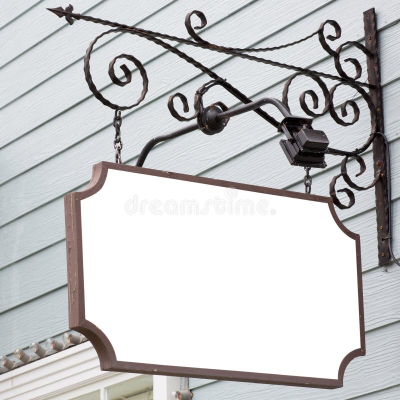 Blank sign board stock photo. Image of city, advertisement - 51036894