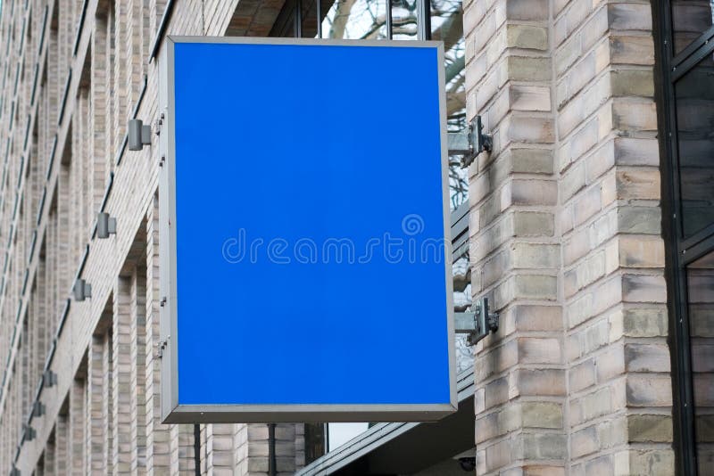 Blank Sign on Wall Mock-up - Parking Spot Sign Mockup Stock Photo ...