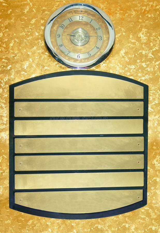 Blank sign and clock stock photo. Image of signposts - 19728706