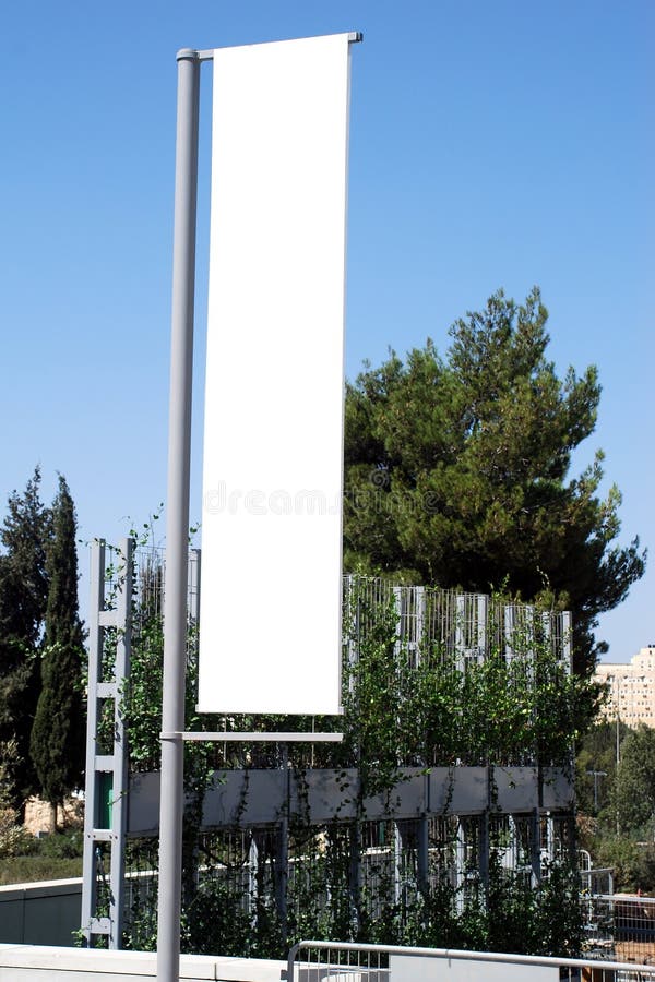 Blank Sign with a Copy Space Area Stock Photo - Image of notice ...