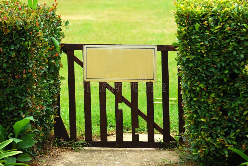 Wooden Gate stock photo. Image of gates, abstract, entering - 1341090