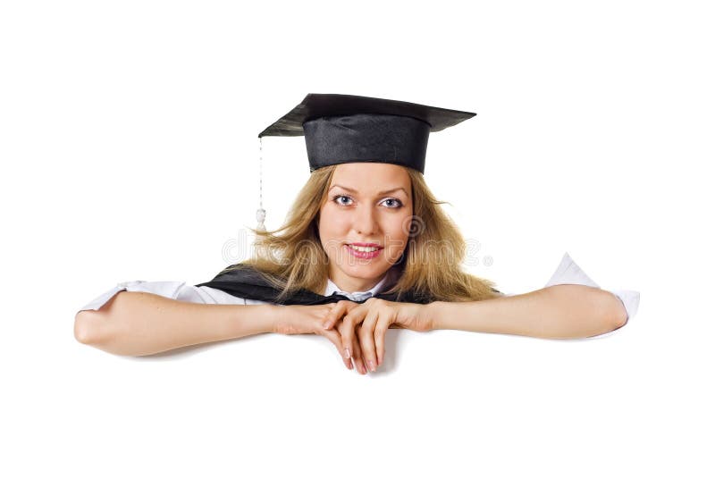 Blank sign - Graduate stock image. Image of blank, caucasian - 15410083