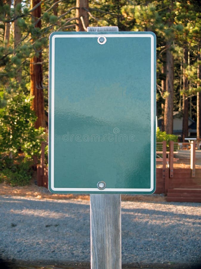 Blank sign stock photo. Image of signs, outdoor, trees - 15709106