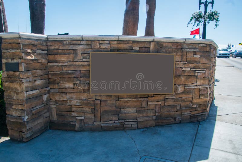 Road Sign Palm Trees Blank Stock Photos - Free & Royalty-Free Stock ...