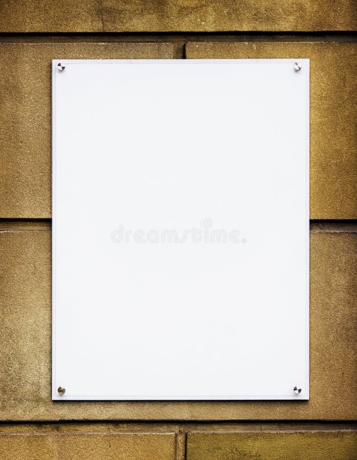 Blank sign stock photo. Image of land, metal, clear, sign - 29135434