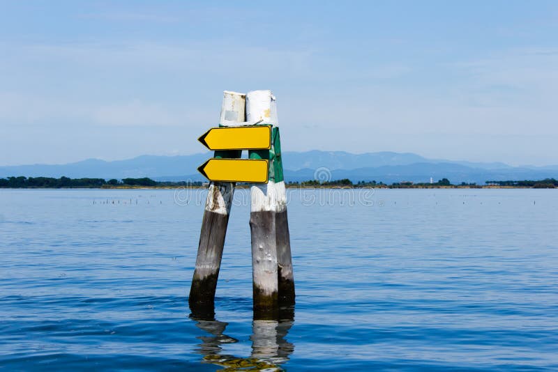 Dolphin Structure, Group of Pilings in the Water Stock Photo - Image of ...