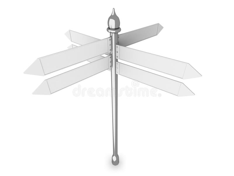 Sign Post stock illustration. Illustration of frame, display - 6568194