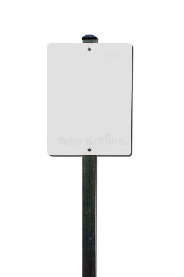 Blank Signpost stock image. Image of information, frame - 9074109