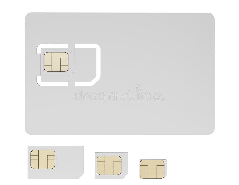 Blank Simcard Template Stock Illustrations – 347 Blank Simcard Template ...