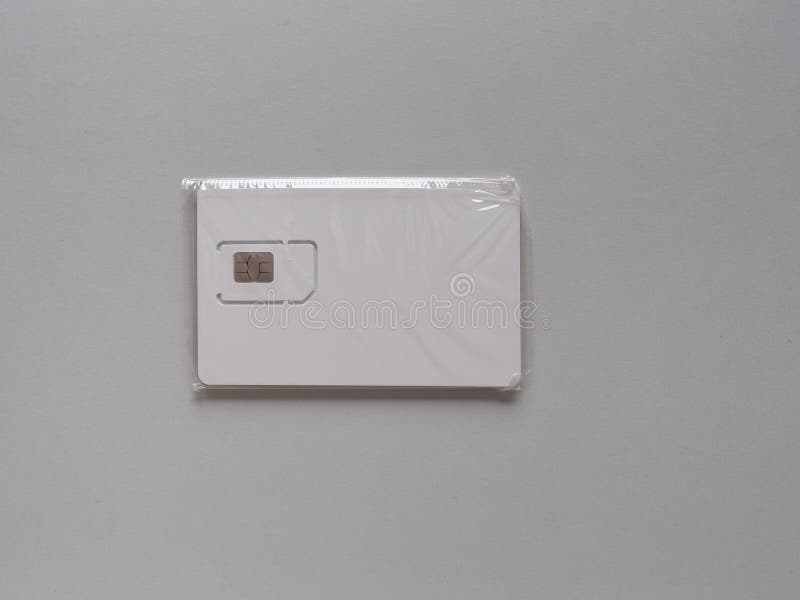 Blank sim card stock photo. Image of copy, blank, telephone - 289845388