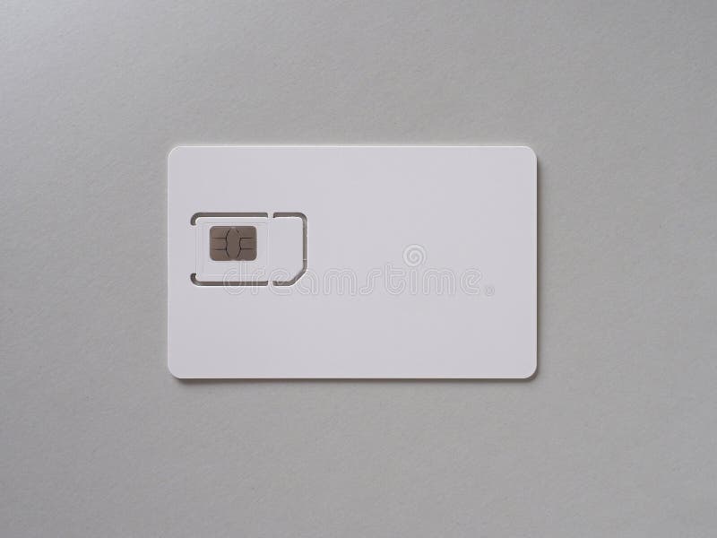 Blank sim card stock image. Image of white, space, mobile - 290674511