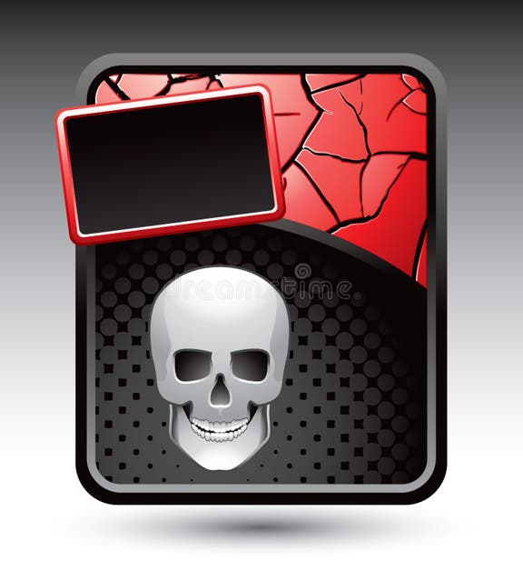 Blank skull template stock vector. Illustration of biology - 10886559