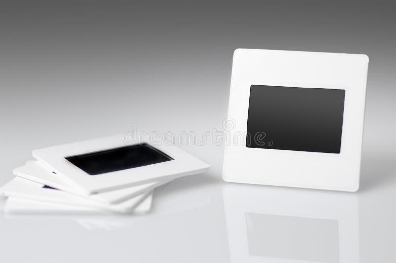 Blank Slide, Old Photo Frame Stock Image - Image of lightbox, hand ...