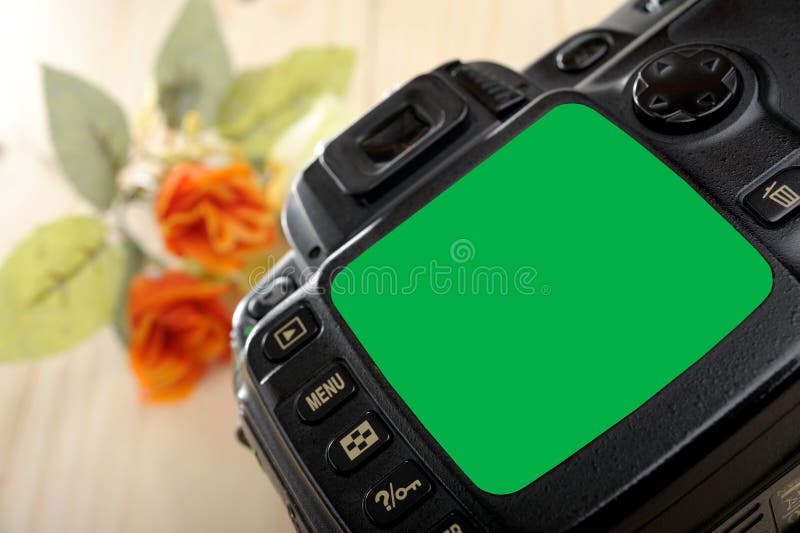 Blank slr camera screen stock photo. Image of electronic - 31449120