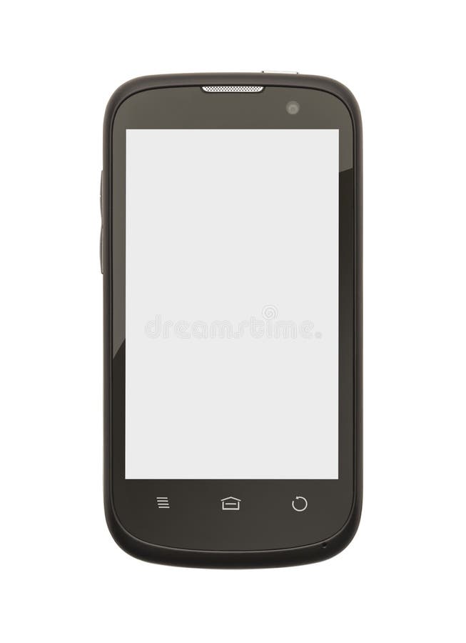 Blank Smart Phone stock photo. Image of dimensional, blank - 52770726