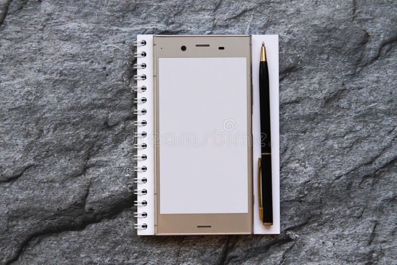 Paper Notepad Vs Digital Notepad Stock Photo - Image of notepad, small ...