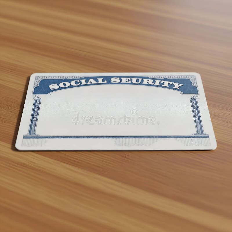 212 Blank Social Security Card Stock Photos - Free & Royalty-Free Stock ...