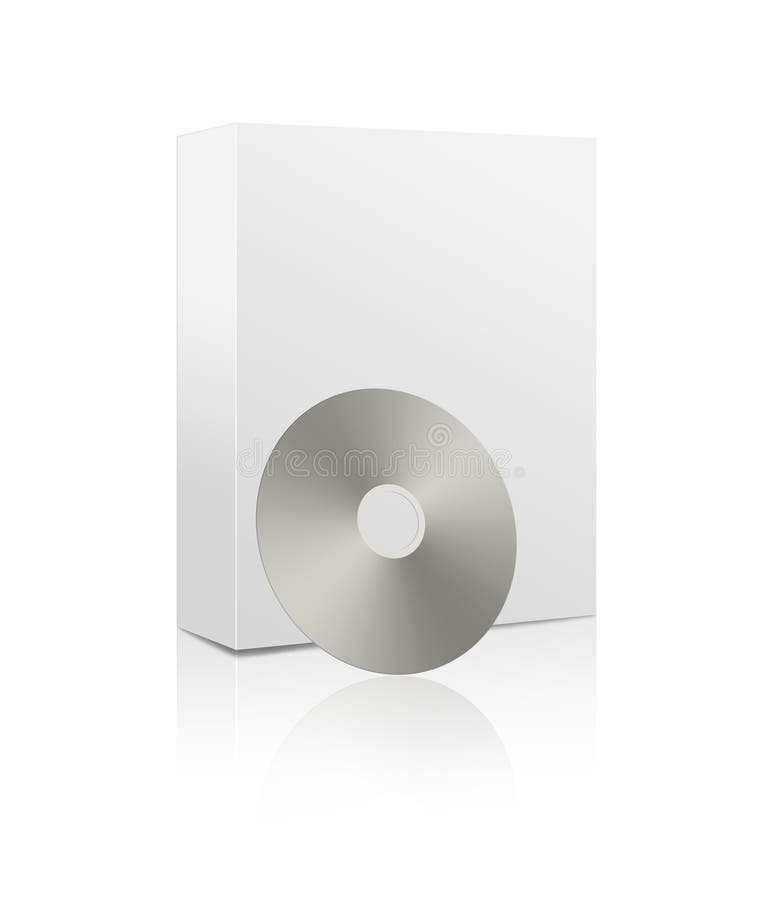 Blank software box stock illustration. Illustration of book - 15716631