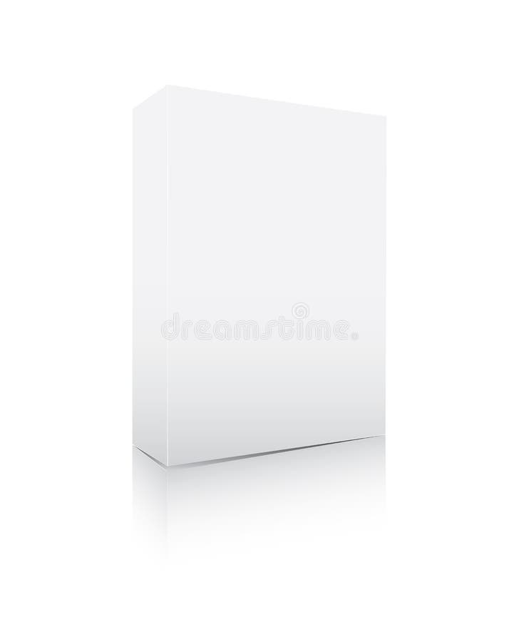 Plain blank box (12Mb) stock illustration. Illustration of guide - 372075