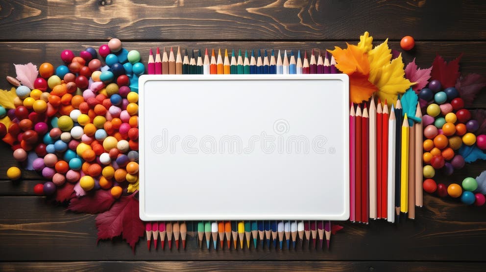 Blank Space for Copy Paste .school Concept. Generative AI Stock ...