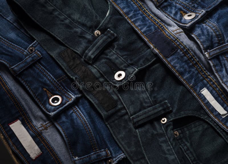 Blank Space on Jeans Denim. Jean Background. Denim Texture. Denim ...