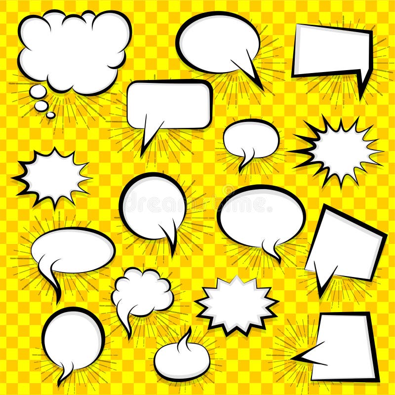 Blank speech bubble stock vector. Illustration of halftone - 136422876