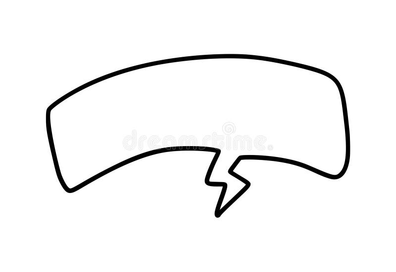 Blank Speech Bubble Vector Ideal for Creating Dialogue, Questions, or ...