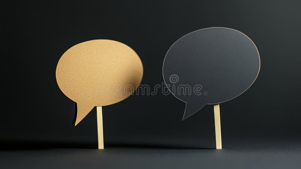 Speech Bubbles Commentary Stock Illustrations – 76 Speech Bubbles ...