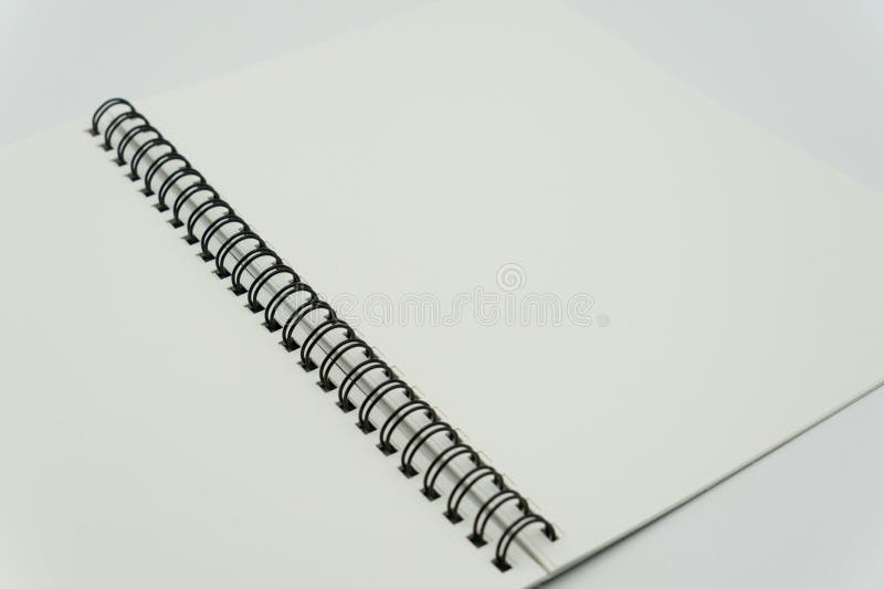 Empty spring note stock image. Image of border, document - 292490741