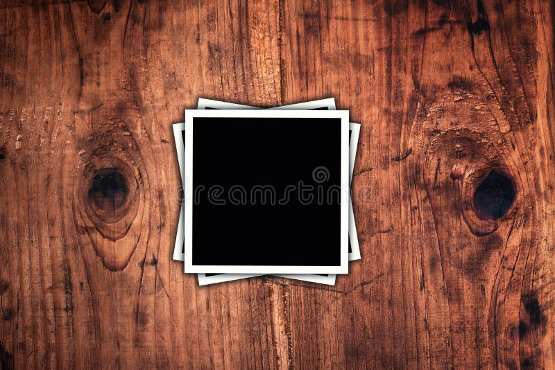 Blank Square Format Photos As Copy Space Stock Image - Image of blank ...