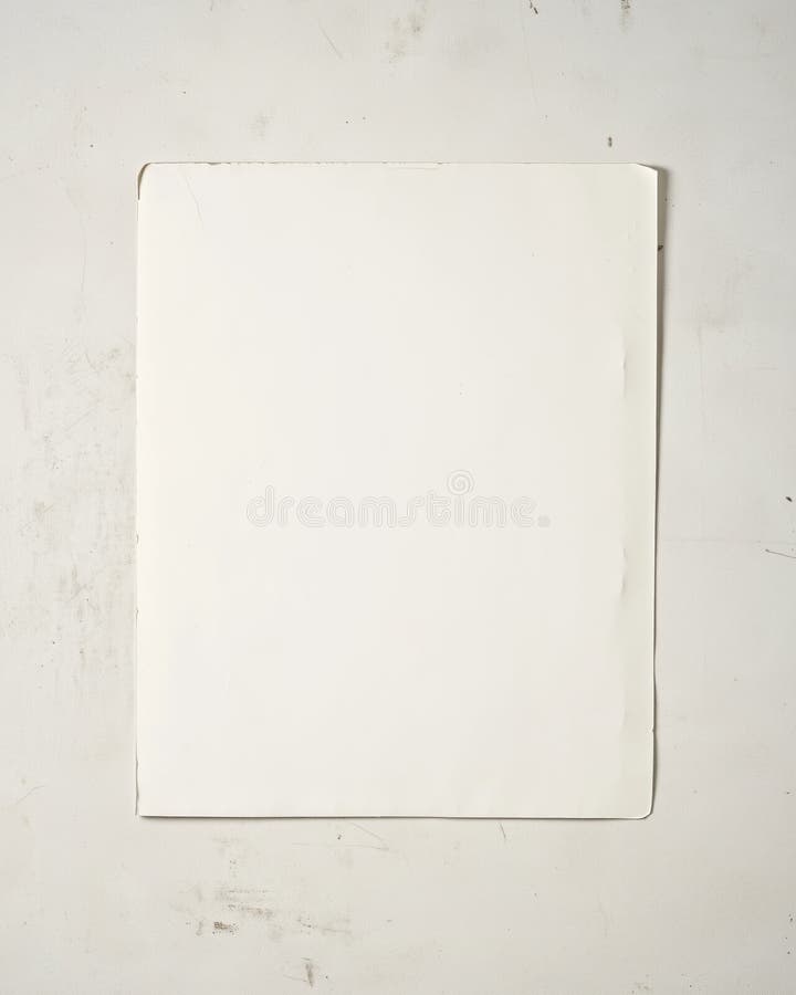 Blank Square Paper Sheet on Textured White Background Stock Photo ...