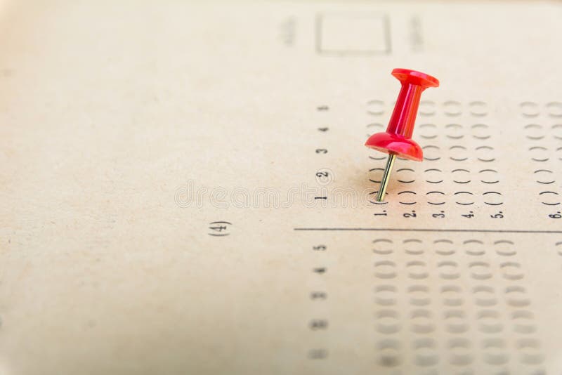 Blank Squared Note Pages with Pin. Note Paper Stuck with Pin Stock ...