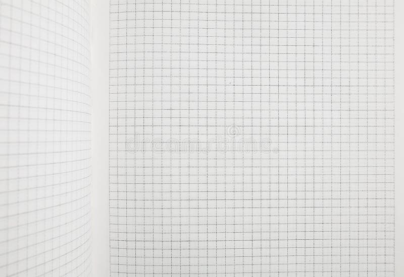 White Squared Paper Sheet Texture Stock Photo - Image of pattern ...
