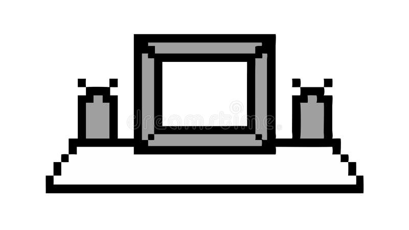 Blank Stage Presentation, Event Venue Display, Vector Design Generative ...