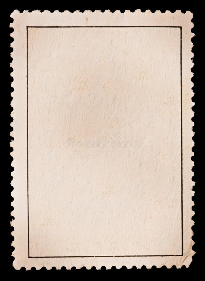Blank Postage Stamp stock image. Image of clean, isolated - 12922335