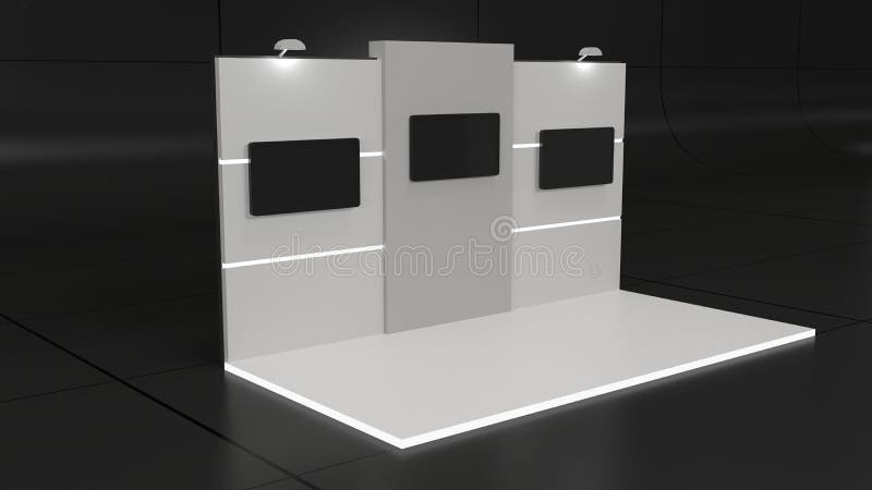 Empty Trade Show Booth Wood Stock Illustrations – 59 Empty Trade Show ...