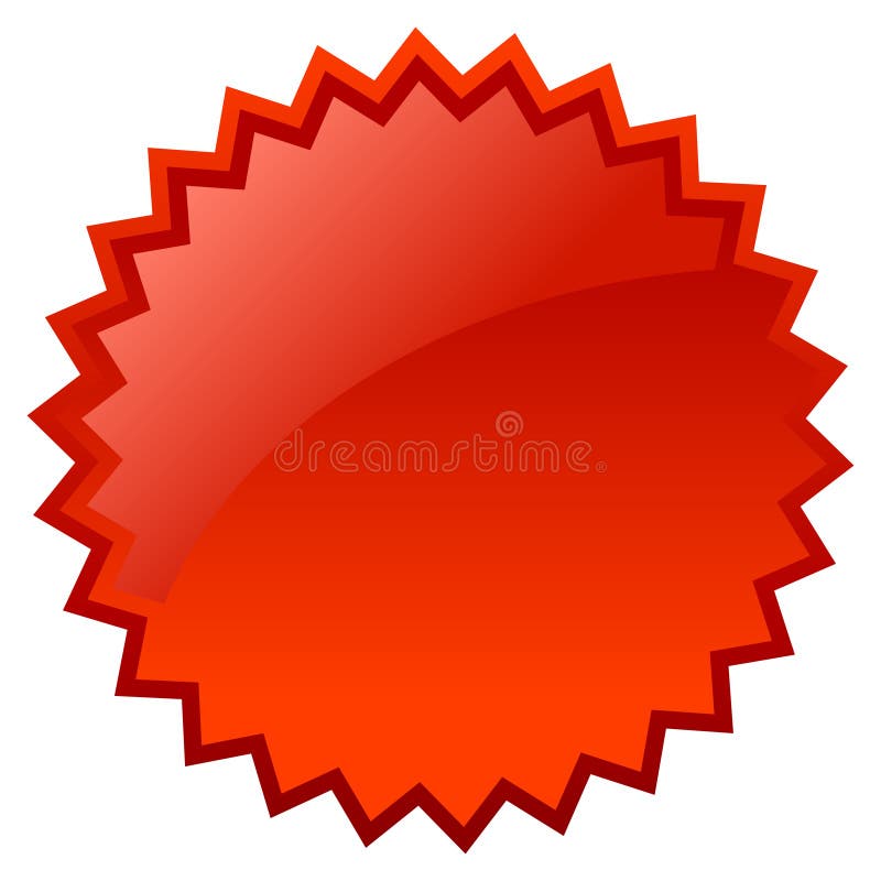 Blank star price stock vector. Illustration of bubble - 18531588