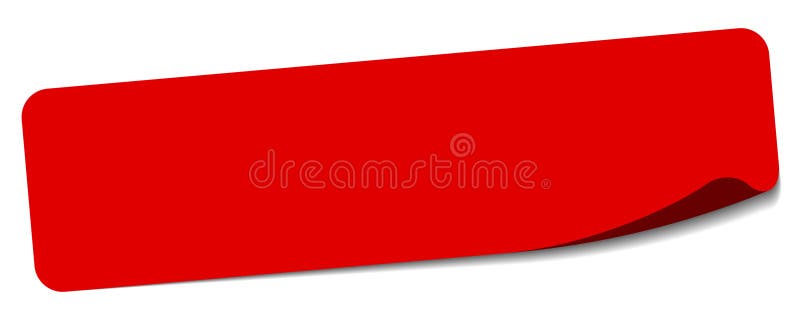 Blank sticker. blank label stock vector. Illustration of label - 303127005