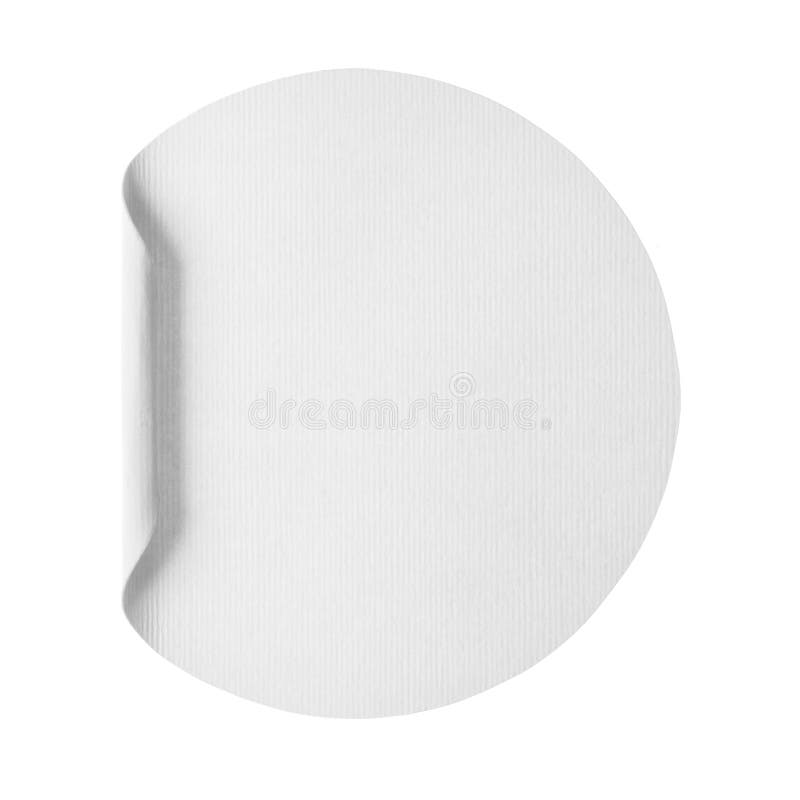 Blank sticker stock photo. Image of curve, background - 48587310