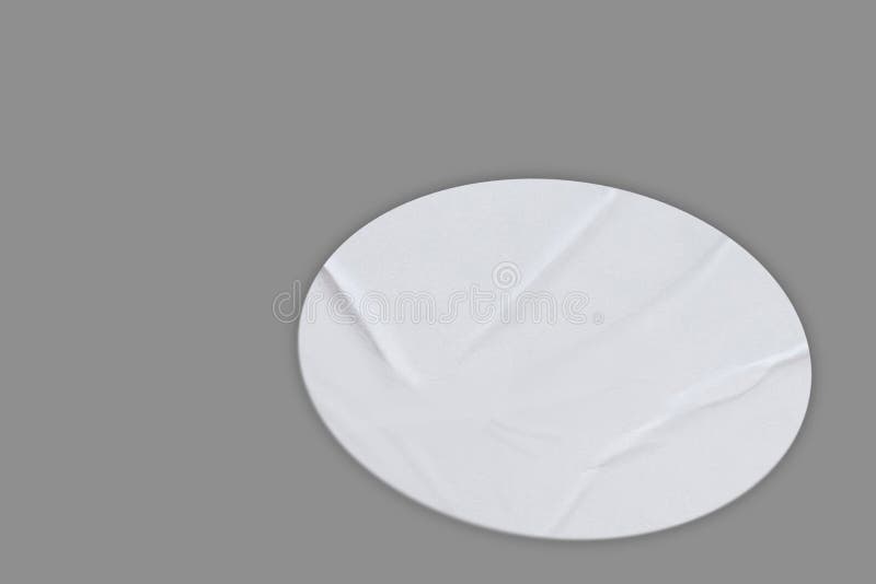 Blank Sticker Texture Design for Mockup Template Stock Illustration ...