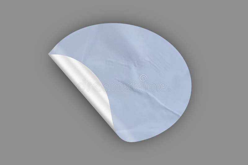 Blank Sticker Texture Design for Mockup Template Stock Illustration ...