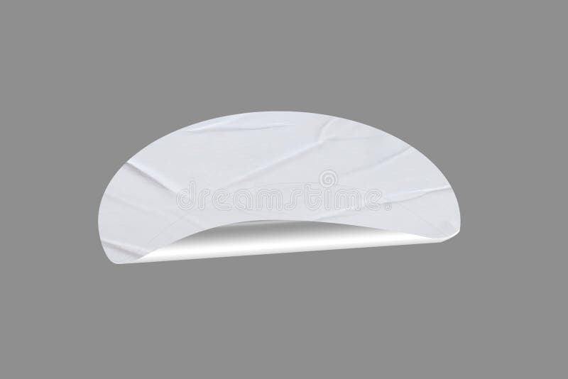 Blank Sticker Texture Design for Mockup Template Stock Illustration ...