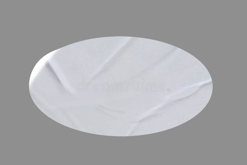 Blank Sticker Texture Design for Mockup Template Stock Illustration ...