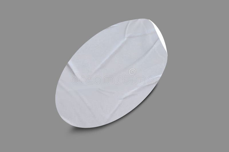 Blank Sticker Texture Design for Mockup Template Stock Illustration ...