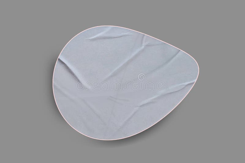 Blank Sticker Texture Design for Mockup Template Stock Illustration ...