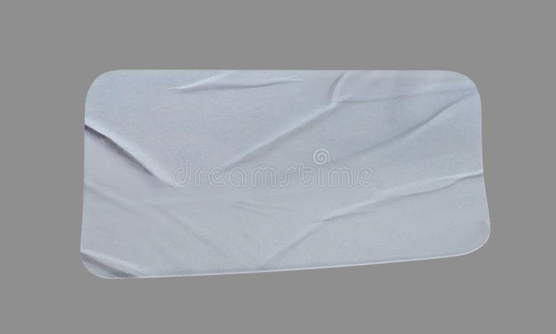 Blank Sticker Texture Design for Mockup Template Stock Illustration ...