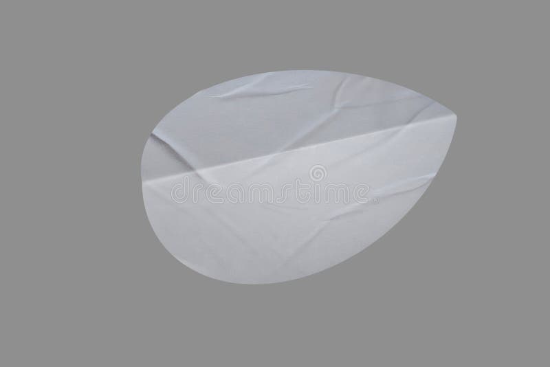 Blank Sticker Texture Design for Mockup Template Stock Illustration ...