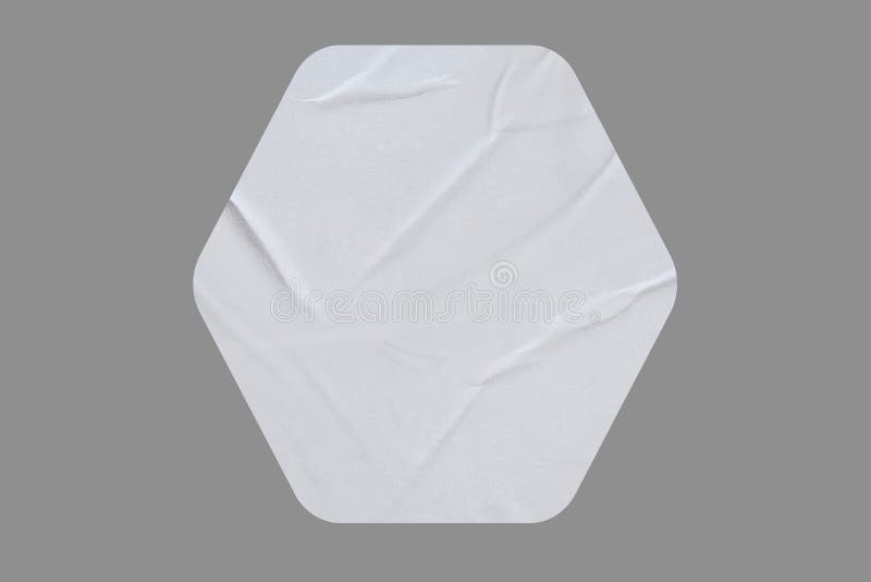 Blank Sticker Texture Design for Mockup Template Stock Illustration ...