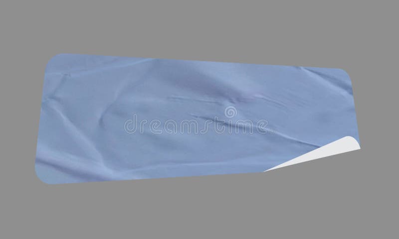Blank Sticker Texture Design for Mockup Template Stock Illustration ...